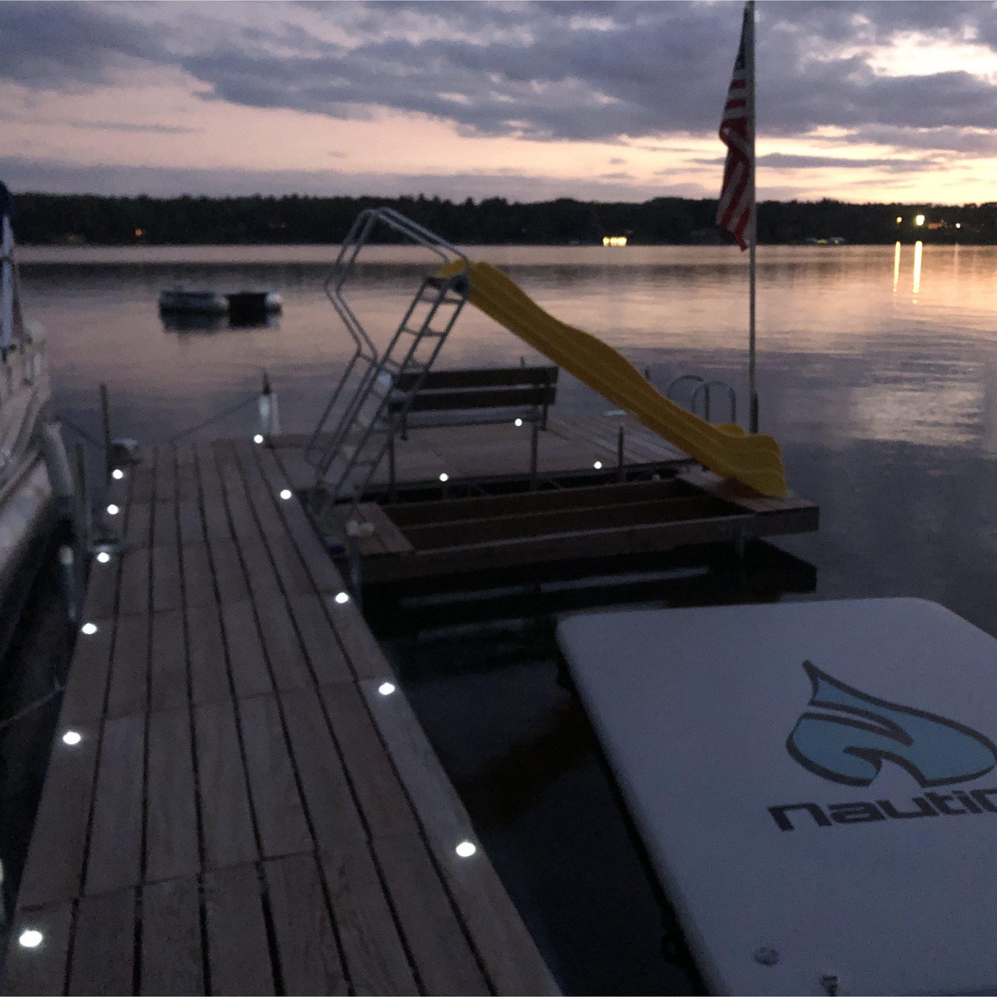 PRE-ORDER - LED Dock & Deck Pods - Solar Powered Light Dots– Aqua Gear ...