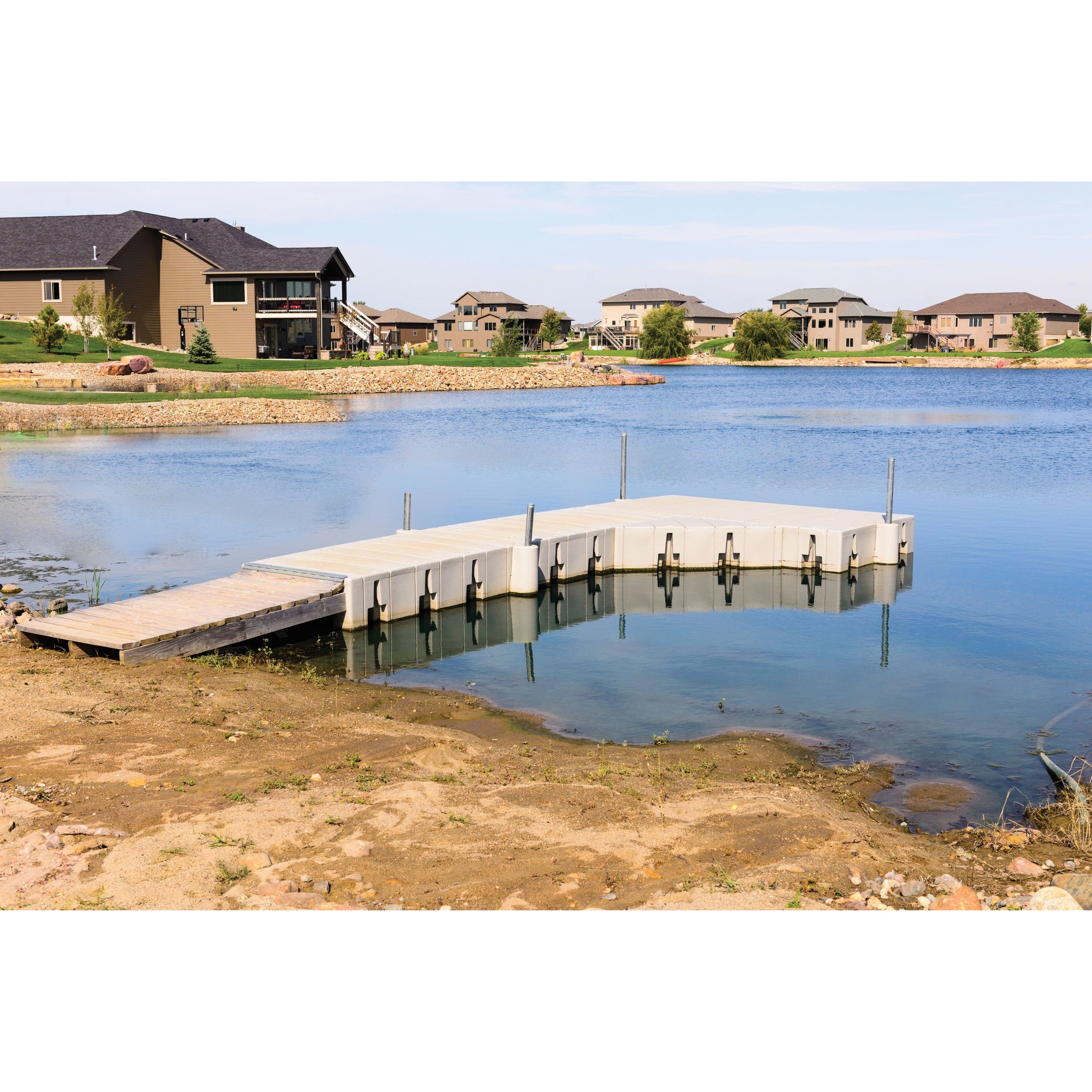 Connect-A-Dock High Profile L Shape Docks | Aqua Gear Supply