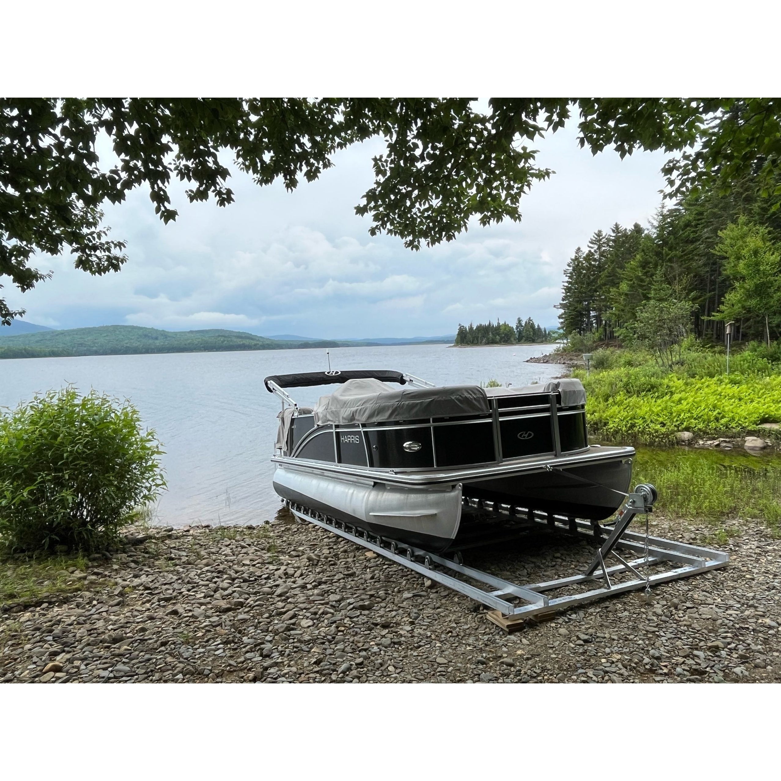 Roll-N-Go Pontoon Boat Roller Ramp System | Aqua Gear Supply