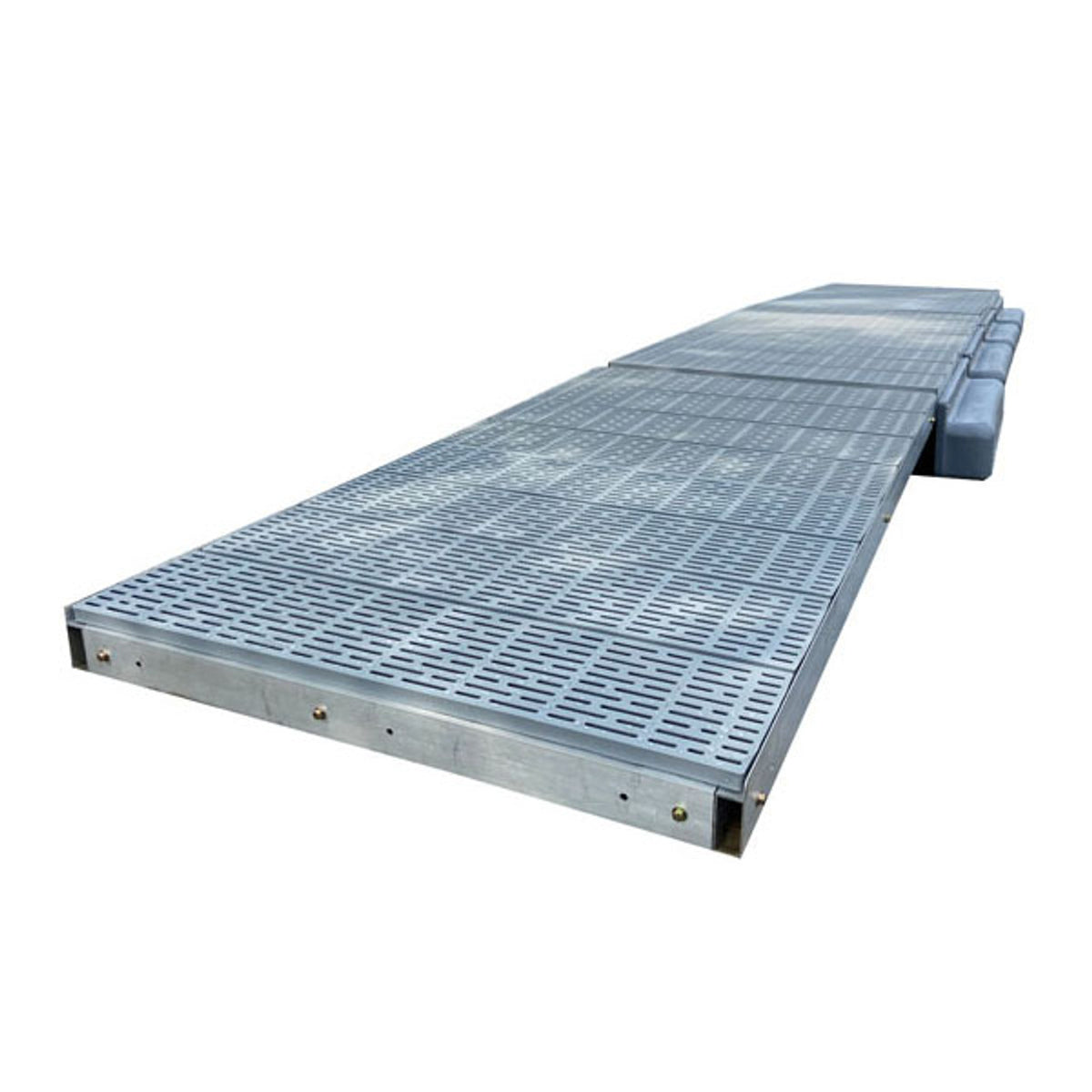 Patriot Docks Premium Floating Dock w/ Gray Poly Decking | Aqua Gear Supply