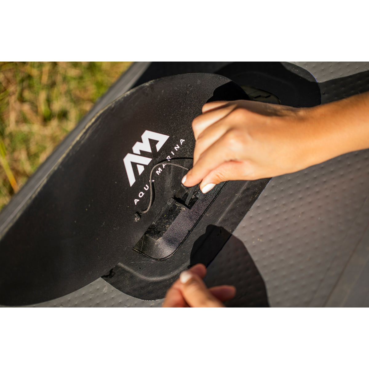 Aqua Marina Slide-in Kayak Fin for All Kayaks with AM Logo | Aqua Gear ...