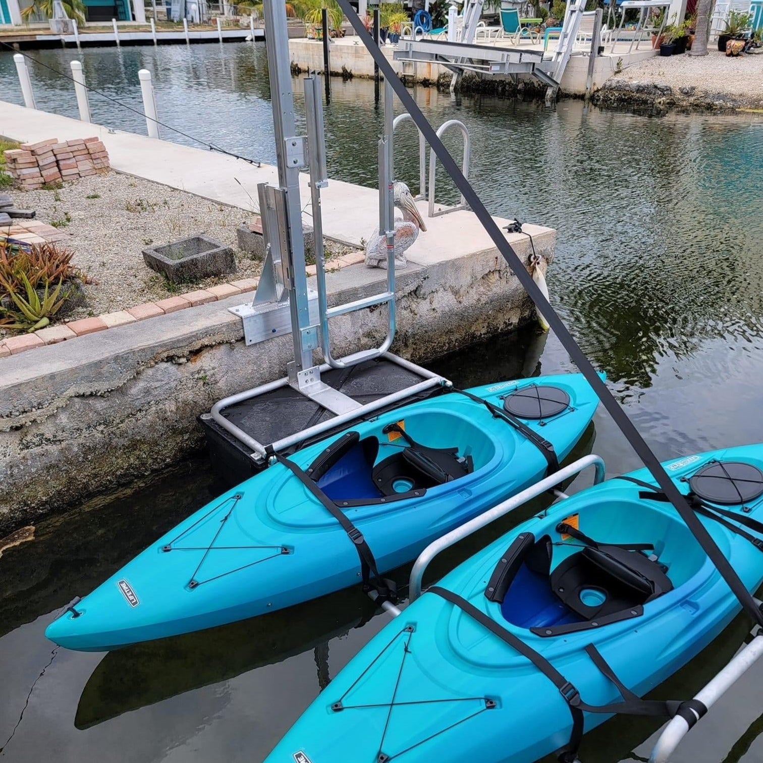 Seahorse Fixed Dock Kayak Launch & Stow | Aqua Gear Supply